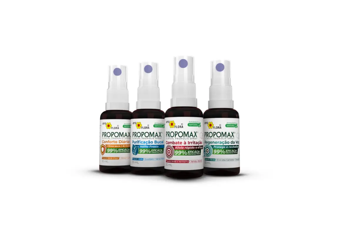 Apis Flora lança sprays de própolis com ação antisséptica